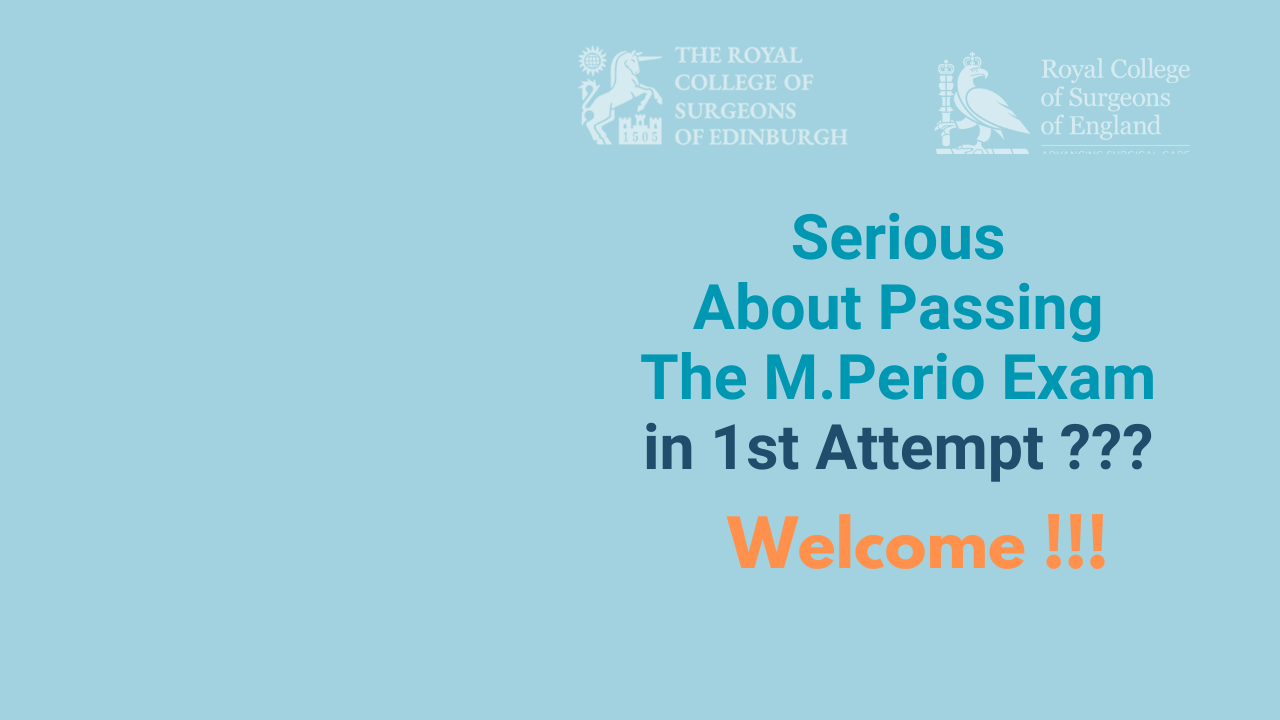 M.Perio RCSEd and RCSEng Exam Preparation - Mperioprep course